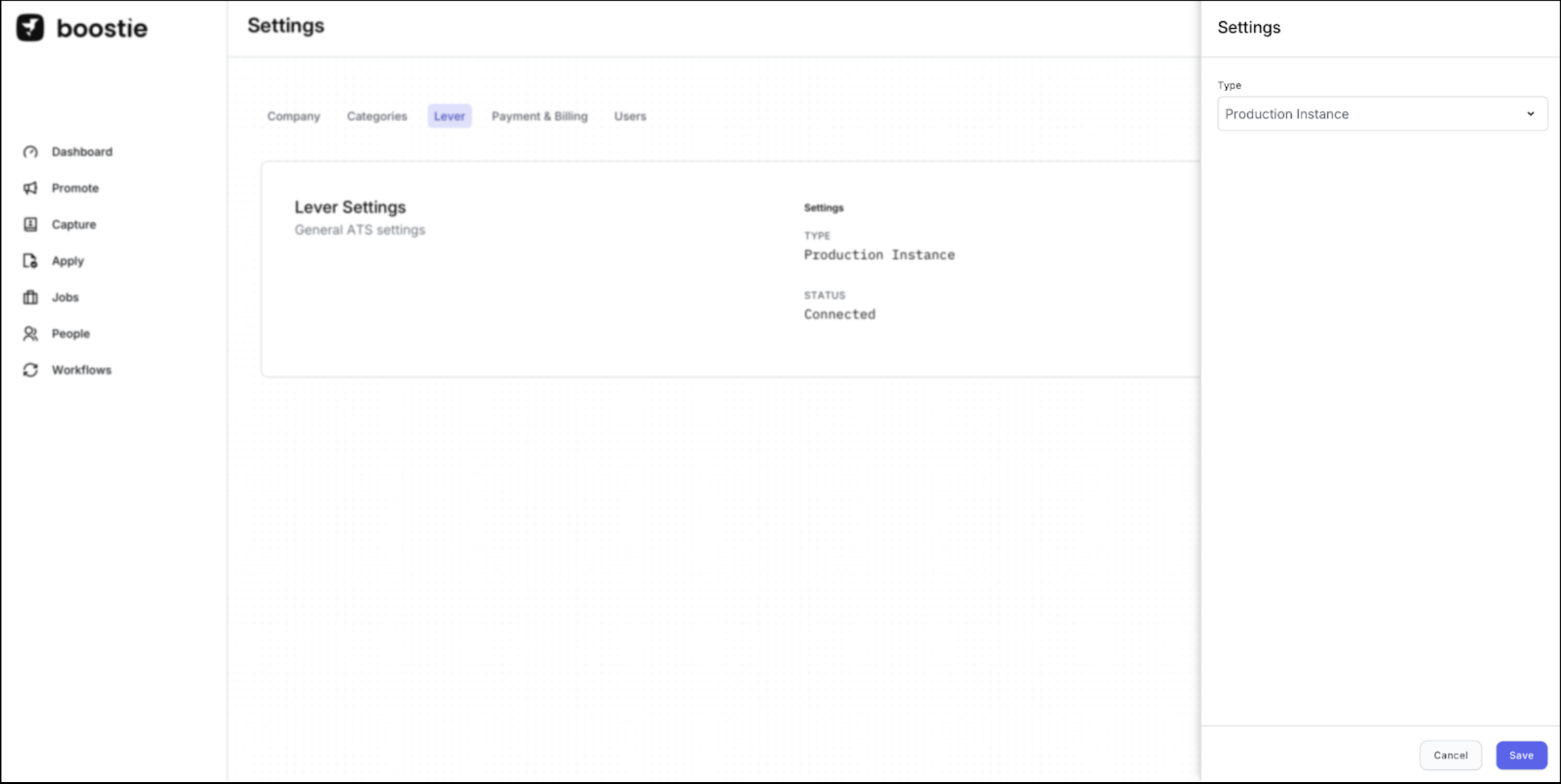 Enabling and using the Boostie integration