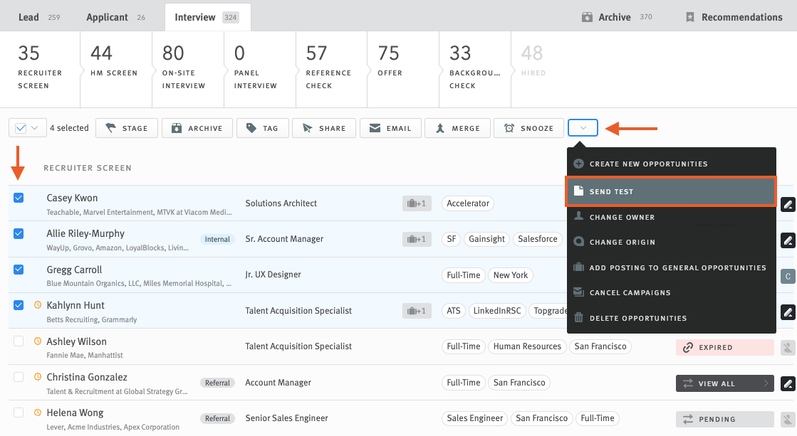 Enabling and using the HackerRank Tests integration