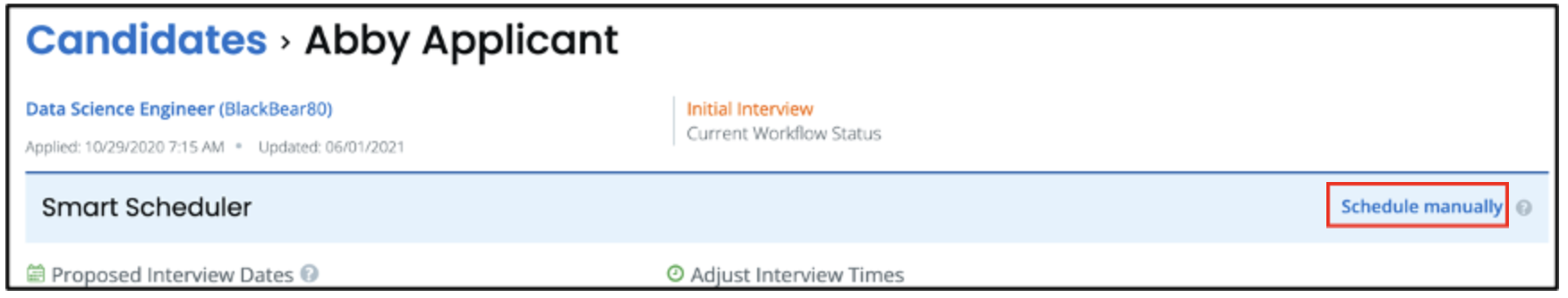 Schedule Microsoft Teams Conference for Interview