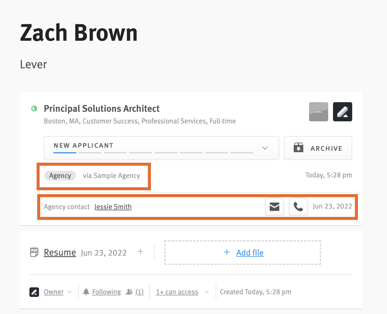 Connecting and working with agencies