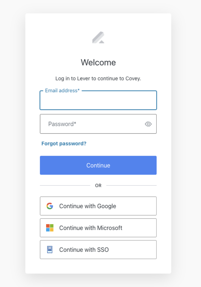 Enabling and using the Covey integration