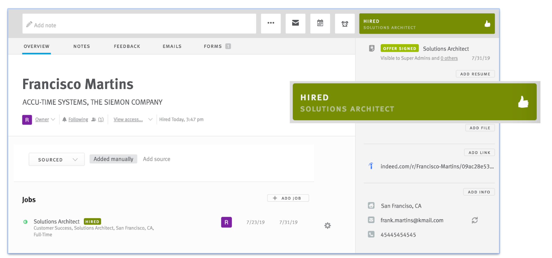 Enabling and using the BambooHR integration