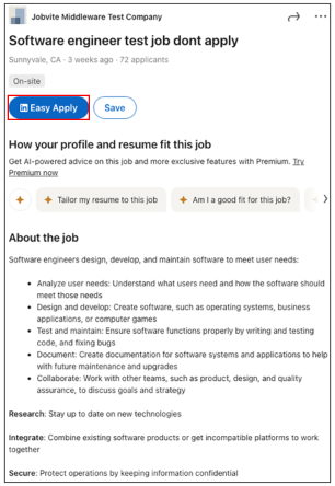 LinkedIn Integrations Configuration – Apply Connect