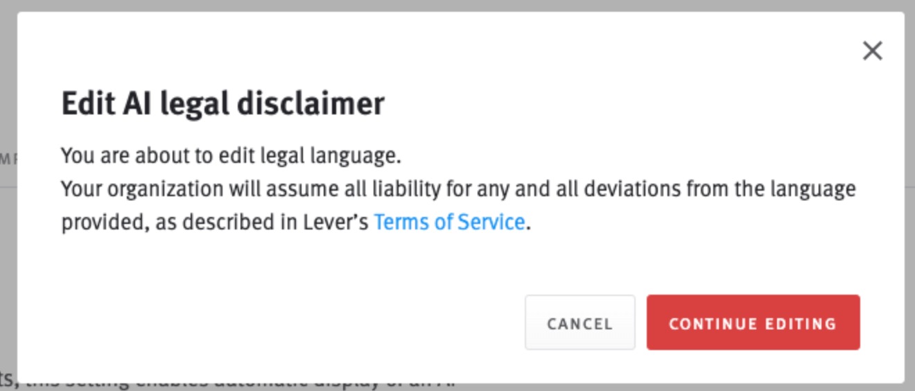 AI Disclaimer Statement