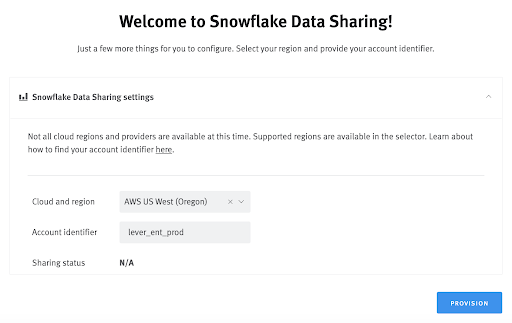 Snowflake Data Sharing
