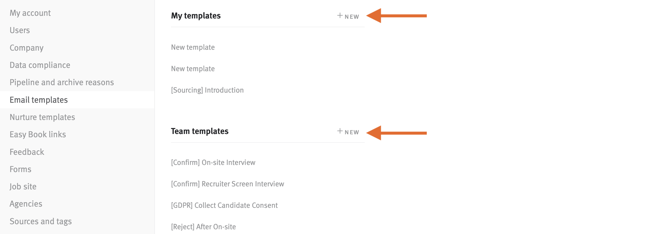 Creating email templates