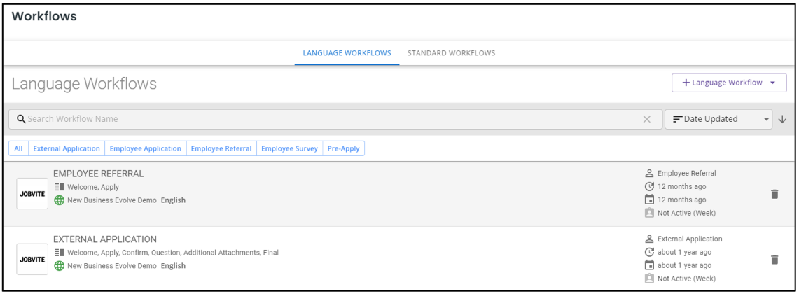 Workflows (Apply Workflow)