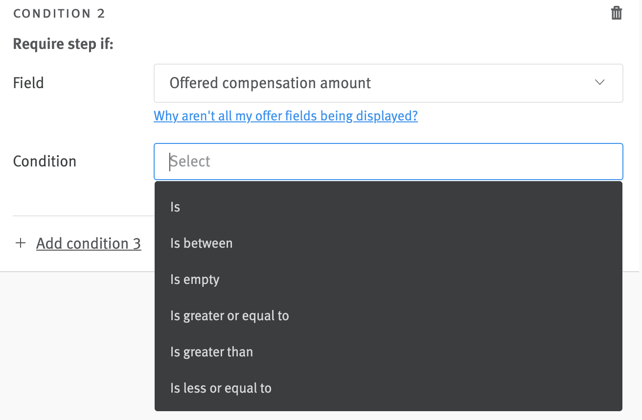 Building offer approval workflows