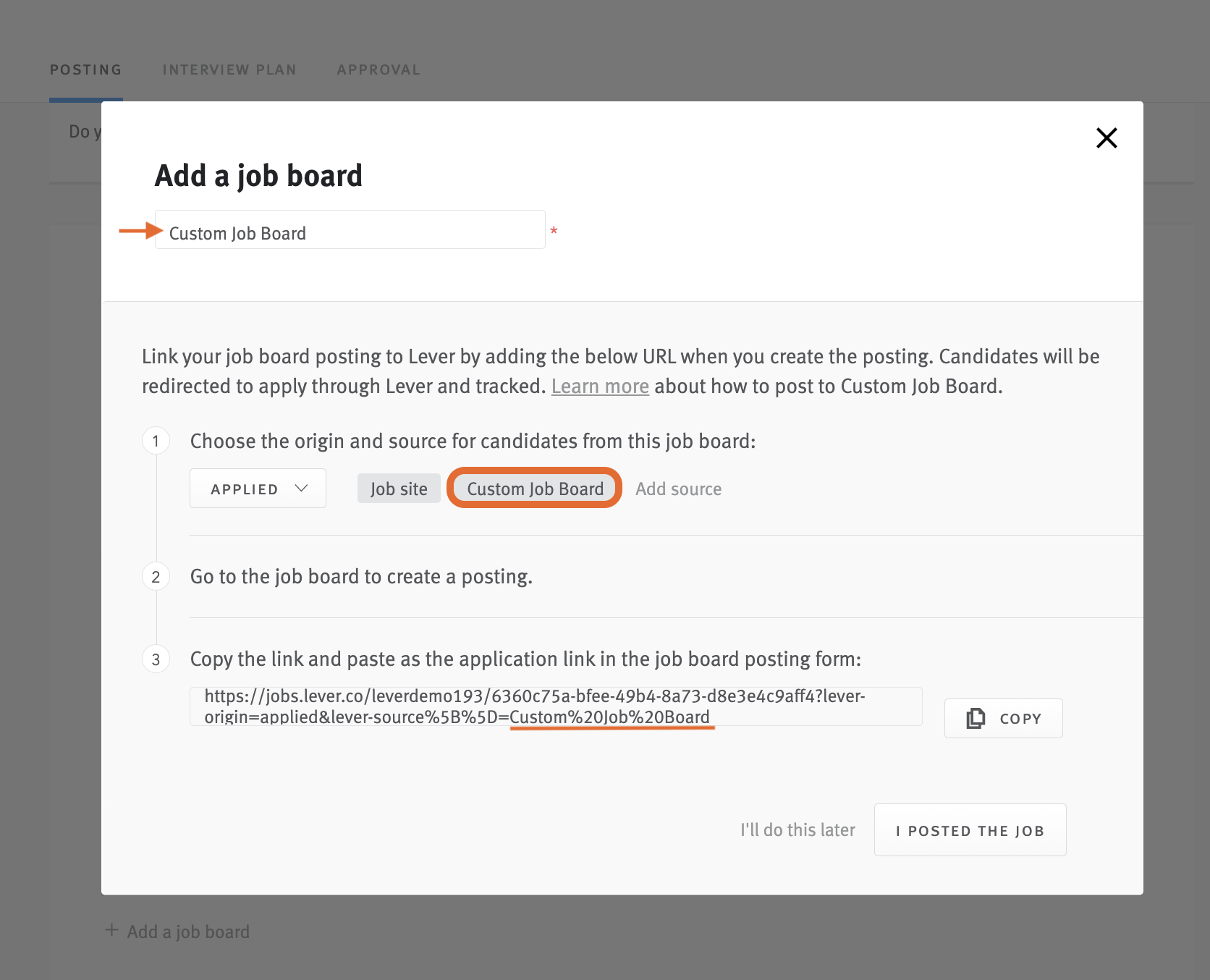 Using Lever's XML job posting feed