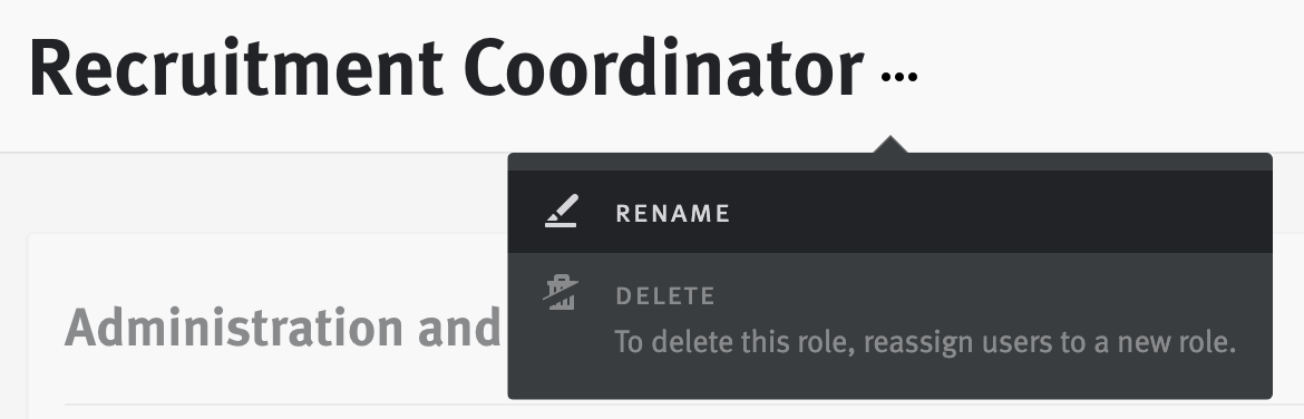 Creating and managing custom roles