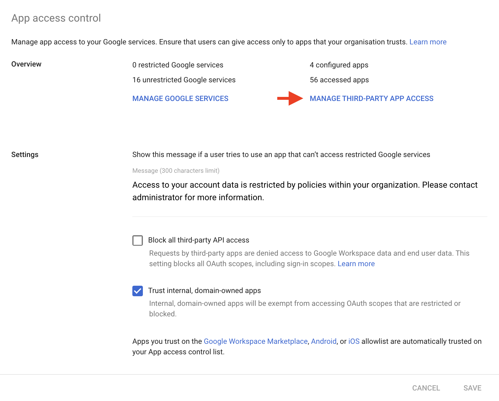 Setting up conference rooms for interview scheduling (Google Workspace)
