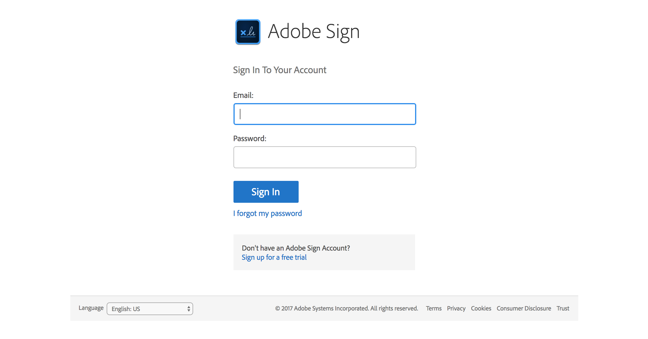 Enabling the Adobe Sign e-signature integration
