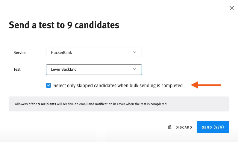 Enabling and using the HackerRank Tests integration